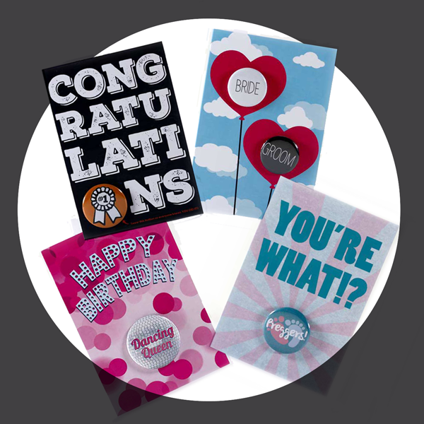 Button Greeting Cards – People Power Press for Custom Buttons, Button ...