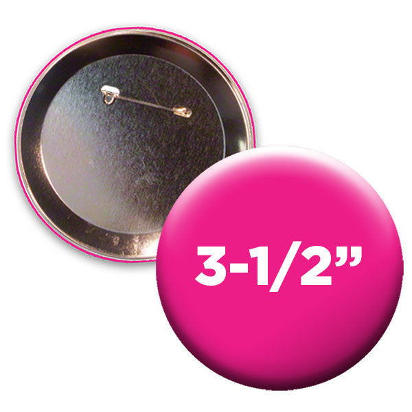 Custom Round 3-1/2" Buttons – People Power Press for Custom Buttons ...