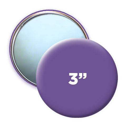 Custom Round 3" Mirrors – People Power Press for Custom Buttons, Button ...